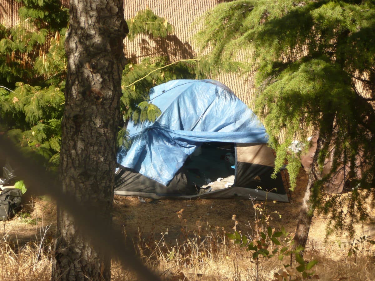Homeless Encampment Cleanout Dumpster Rental - Heritage Dumpster Solutions